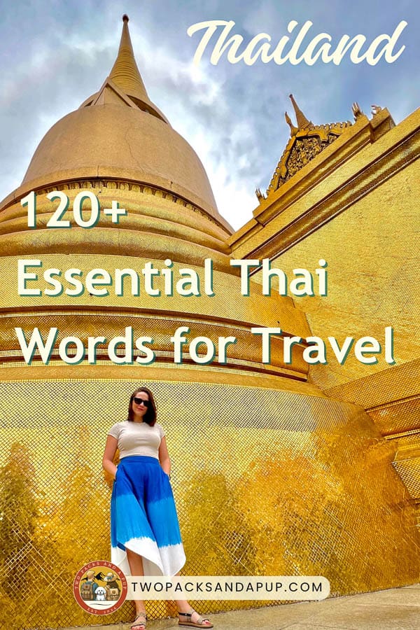 120+ Thai Words in English for Travel You Need to Know